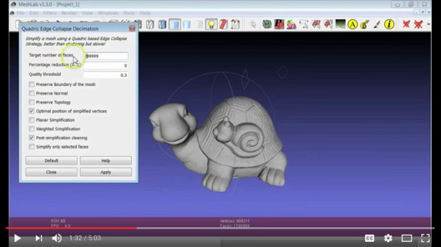 Tutorial Tuesday 5: Quick Fixes With MeshLab - Shapeways Blog